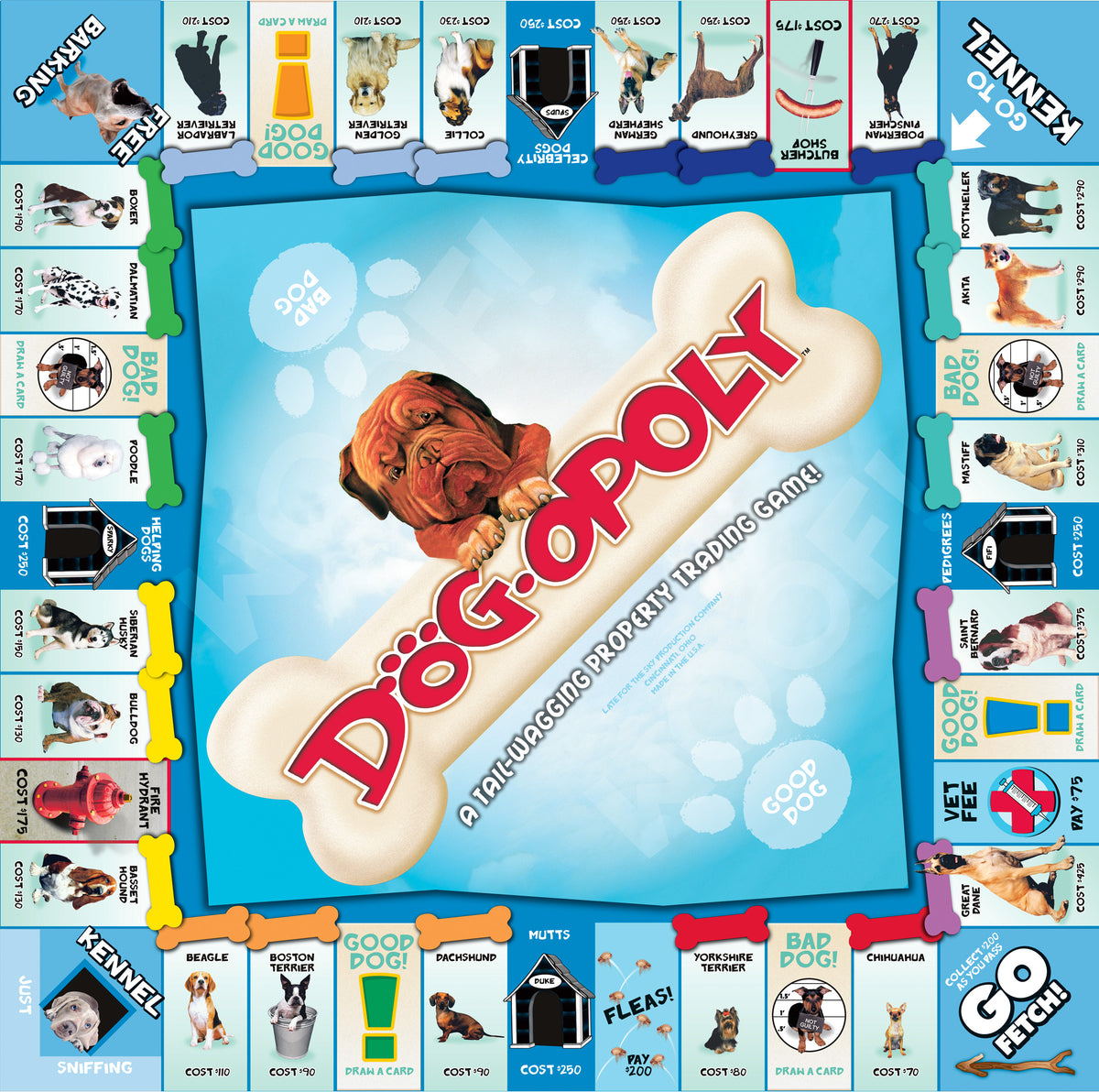 Dogopoly Board Game – No Bones About it